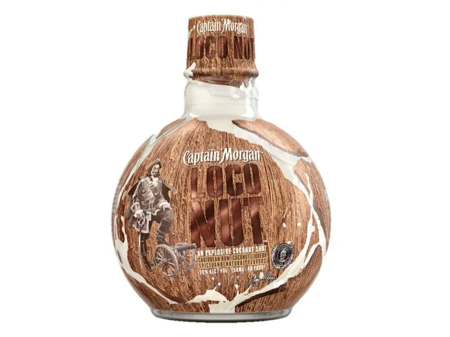 Captain Morgan Loco Nut Rum 750ml – The Rare Whiskey Shop
