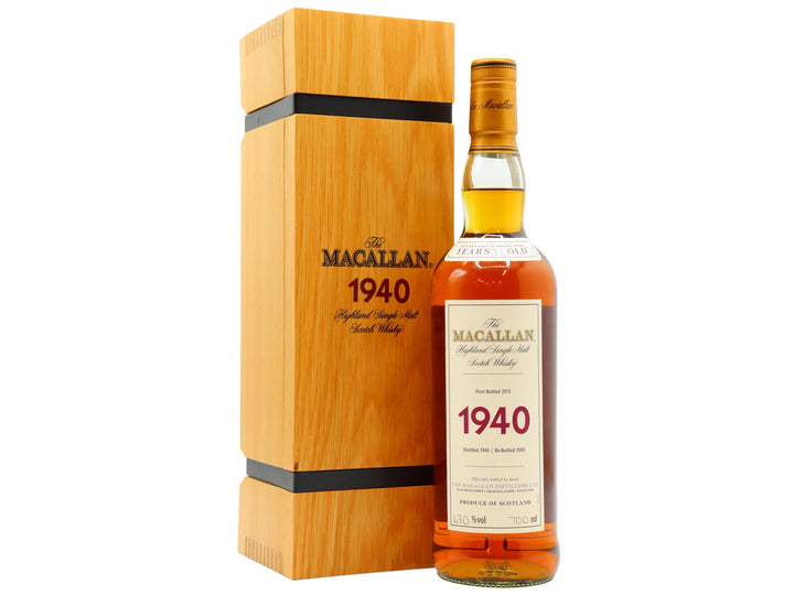 Macallan Fine And Rare 1940 35 Year Old – The Rare Whiskey Shop